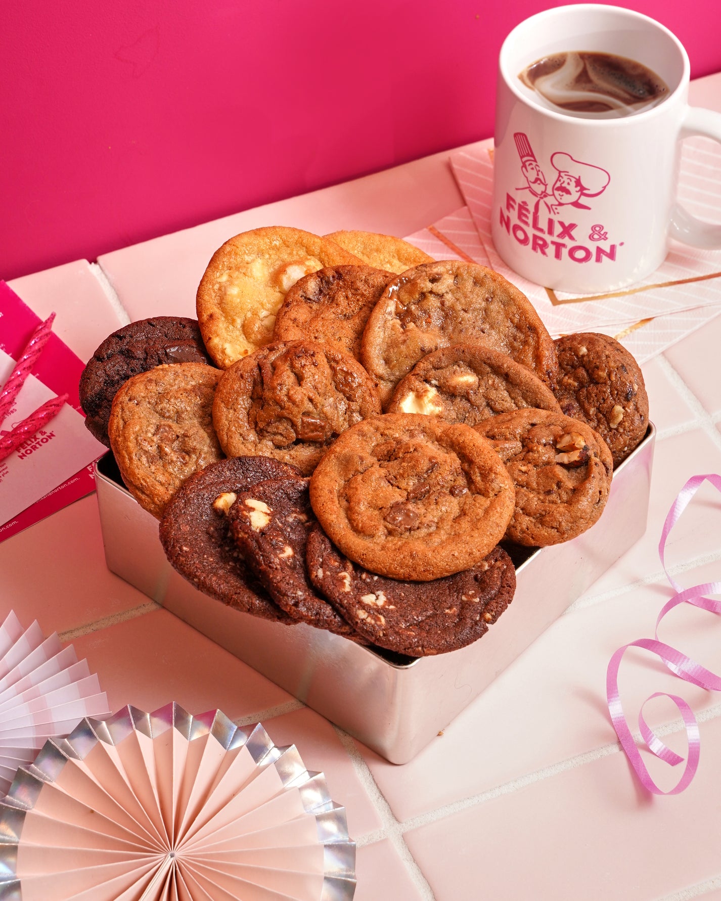 Taste Them All, Eight-Flavour Gourmet Cookies – Félix & Norton